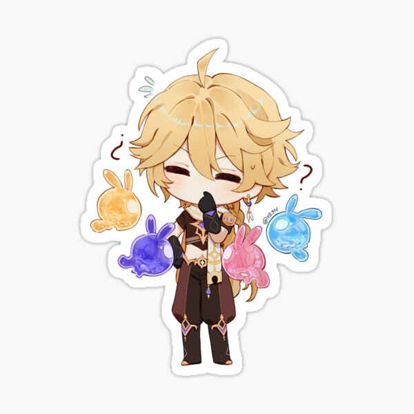 "Genshin Impact Aether" Sticker by x0-4n | Redbubble