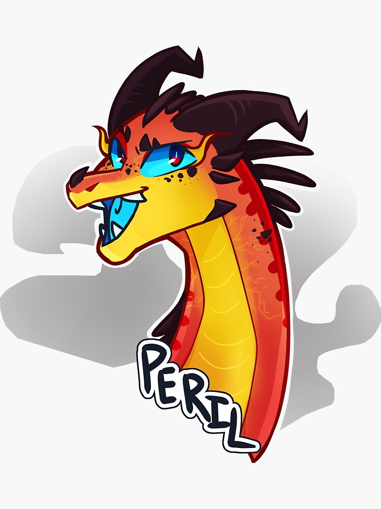 "(WoF) Peril Sticker" Sticker for Sale by Doodle-Snake | Redbubble