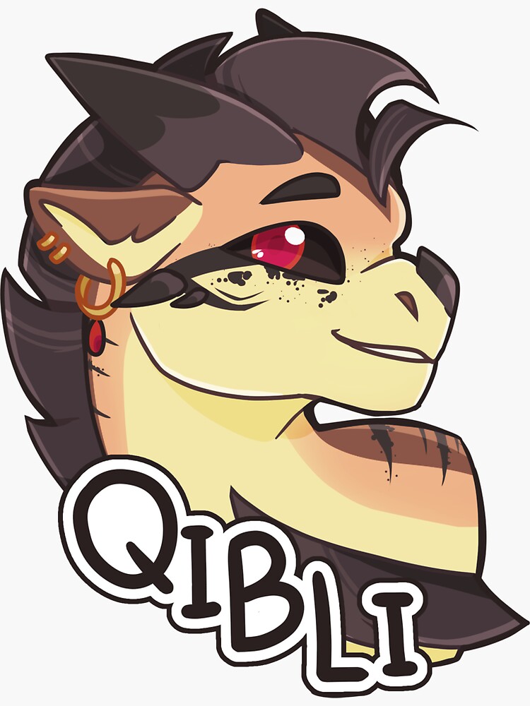 "(WoF) Qibli Sticker" Sticker by Doodle-Snake | Redbubble