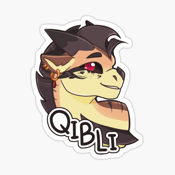 "(WoF) Qibli Sticker" Sticker by Doodle-Snake | Redbubble