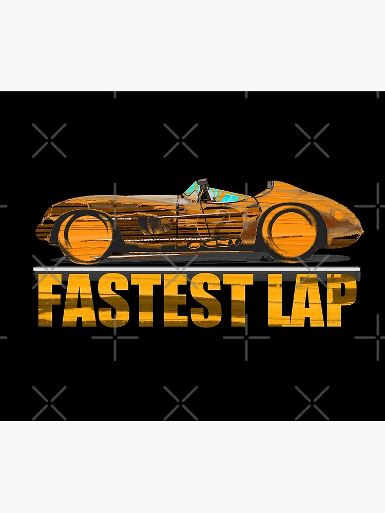 "OLD SCHOOL RACING CAR FASTEST LAP" Poster for Sale by Lighvision ...