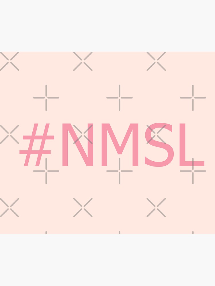 "# NMSL little pink 小粉紅" Sticker for Sale by citrusapple | Redbubble