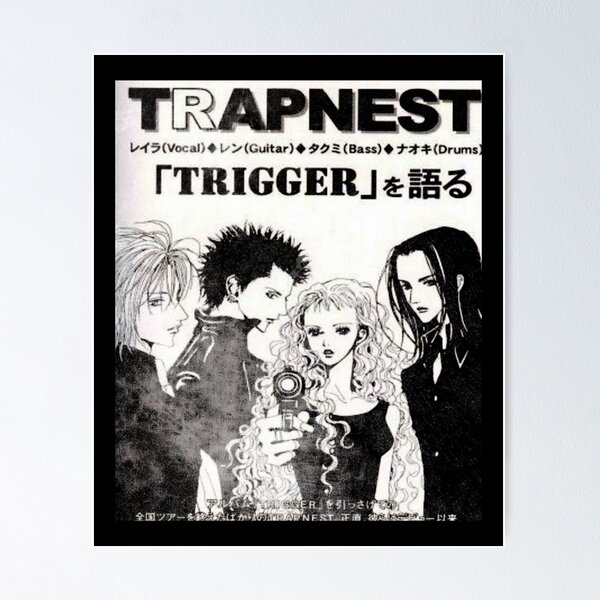 "Trapnest Band" Poster for Sale by OldisGoldMp3 | Redbubble