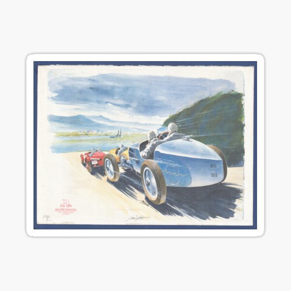 "Historique race rally" Sticker for Sale by GSmodels | Redbubble