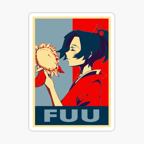"Fuu graphic character samurai manga Japan" Sticker for Sale by ...
