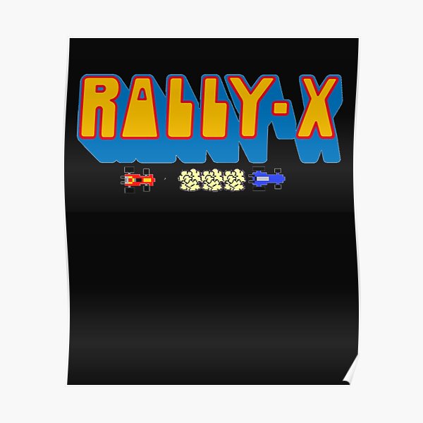 "Rally X Logo" Poster for Sale by SeanMichael112 | Redbubble