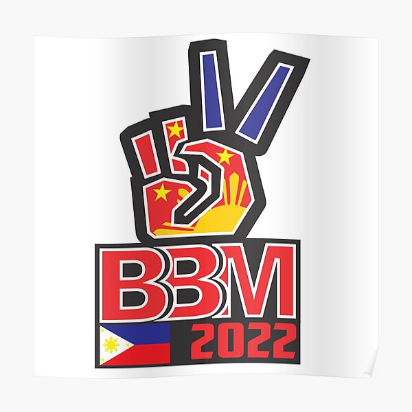 "BBM 2022 Bandila" Poster for Sale by Hacket68 | Redbubble