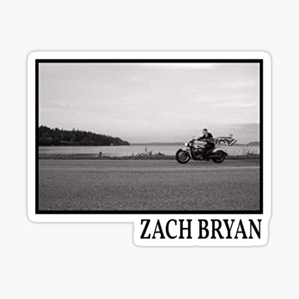 "zach bryan" Sticker for Sale by CircaCentury | Redbubble