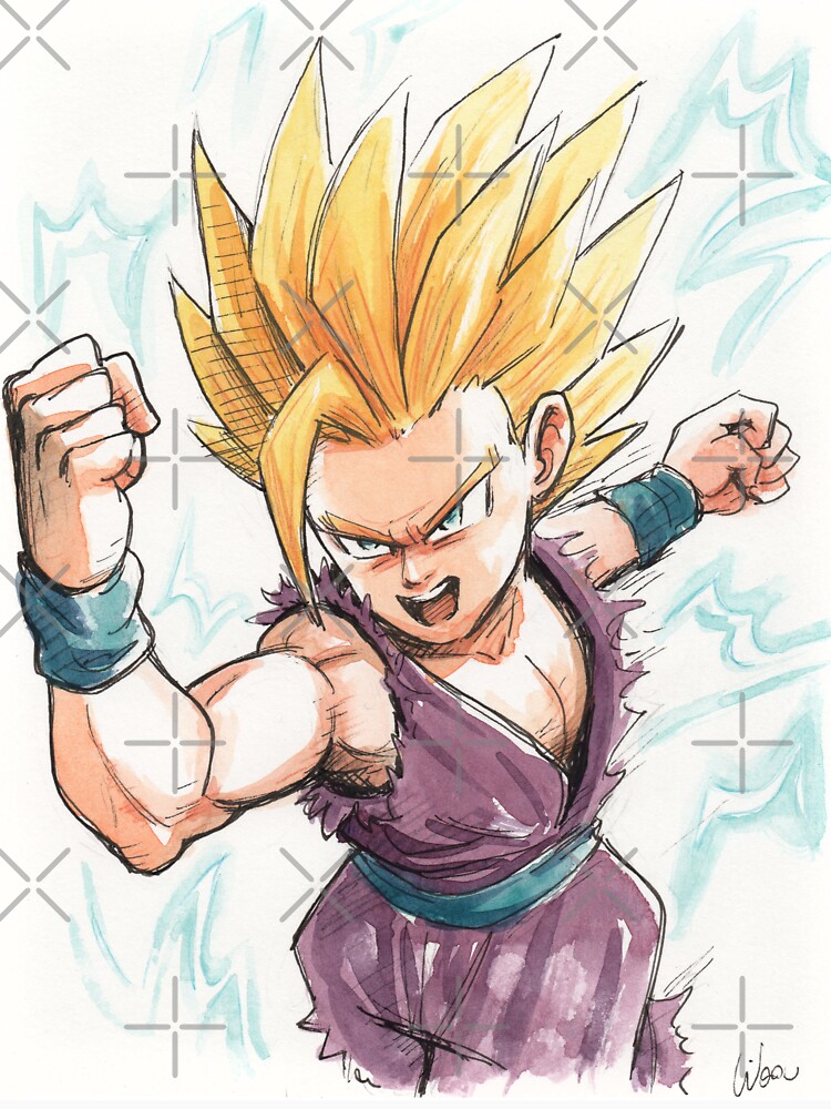 Gohan Ssj2 Drawing Full Body