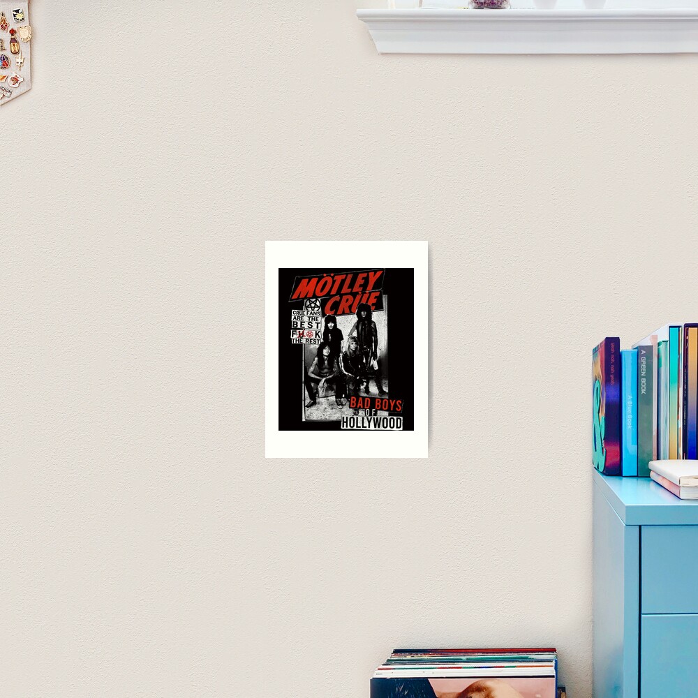 "Mtley Cre Bad Boys of Hollywood" Poster for Sale by GregFrith | Redbubble