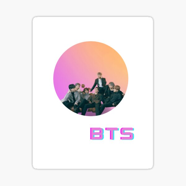 "BTS Group" Sticker for Sale by Monikanaidu | Redbubble