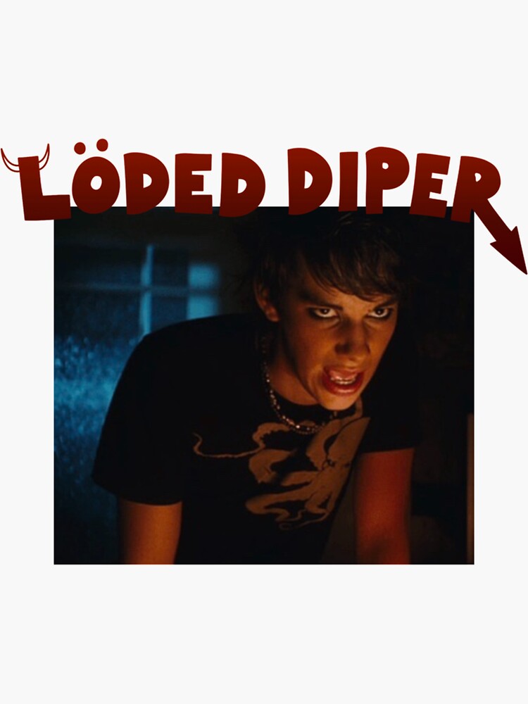 "Loded Diper " Sticker for Sale by TheShirtSauce | Redbubble
