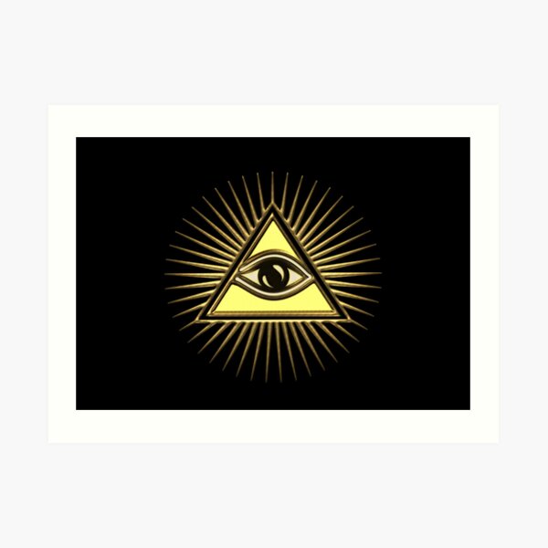 "All seeing eye, Eye of providence, triangle, pyramid, symbol ...