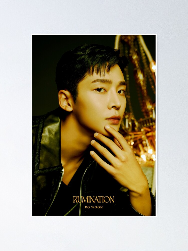 "SF9 Rowoon Rumination Connect ver." Poster for Sale by danielletrisha ...