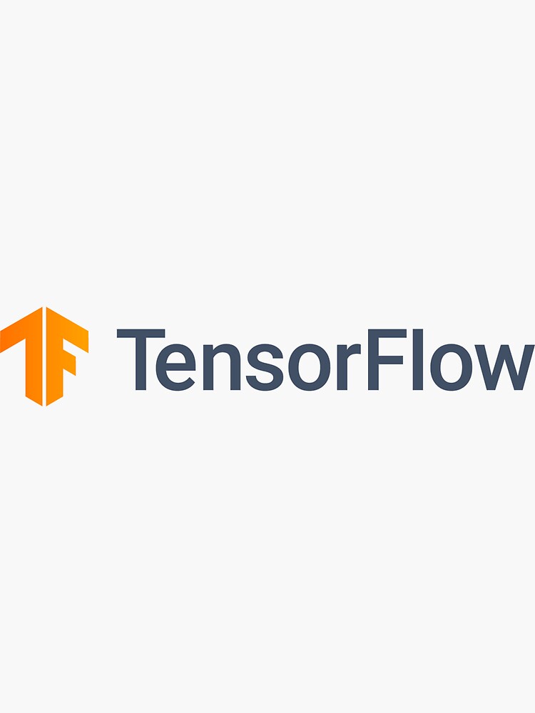 "TensorFlow" Sticker for Sale by S2-Store | Redbubble