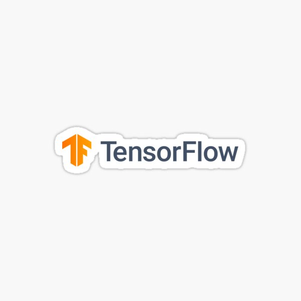 "TensorFlow" Sticker for Sale by S2-Store | Redbubble