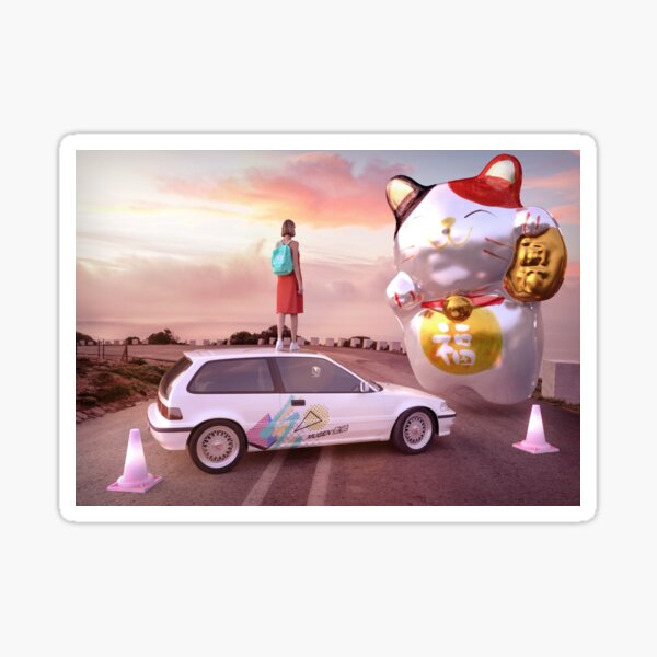 "Lucky Encounter" Sticker for Sale by sr-formica | Redbubble