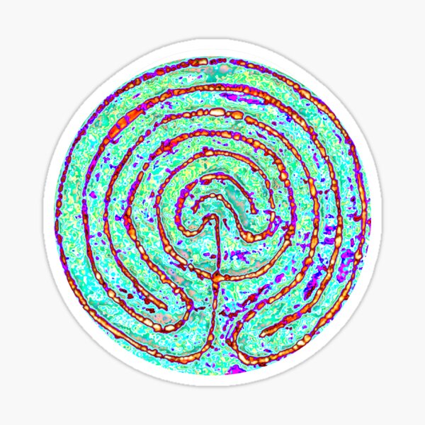 Labyrinth Stickers | Redbubble