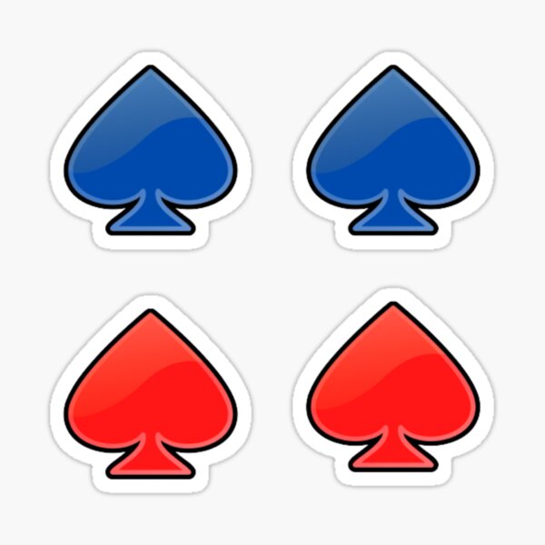 "THE ACE" Sticker for Sale by thebrownsofa | Redbubble