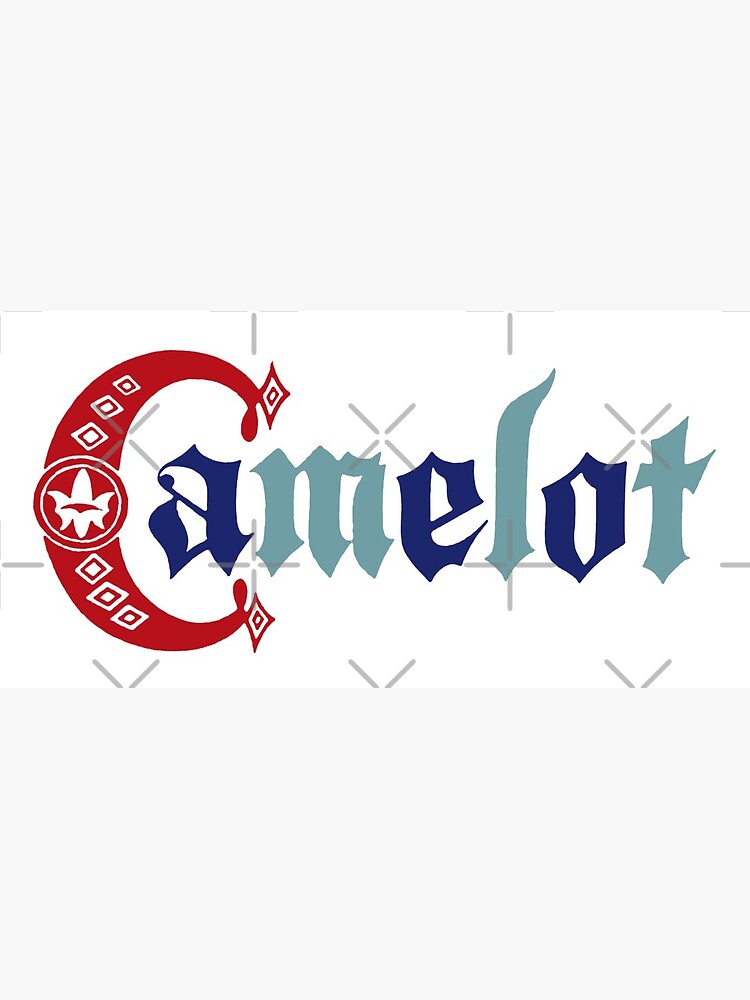 "Camelot Logo " Art Print for Sale by Dacarrot | Redbubble