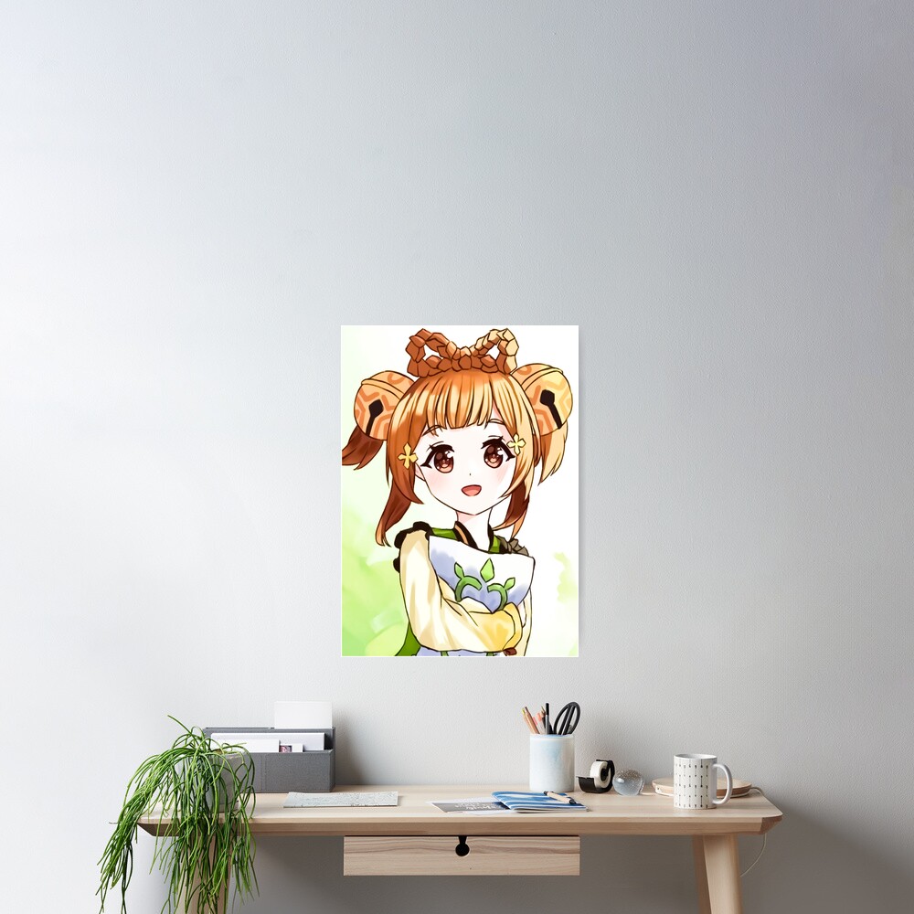 "Genshin Impact Yao Yao Zeichnung für Otaku" Poster von delfinart ...