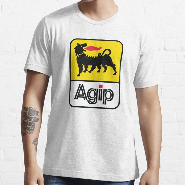 "AGIP Lubricants Logo 1968 – 1998" T-shirt for Sale by fmDisegno ...