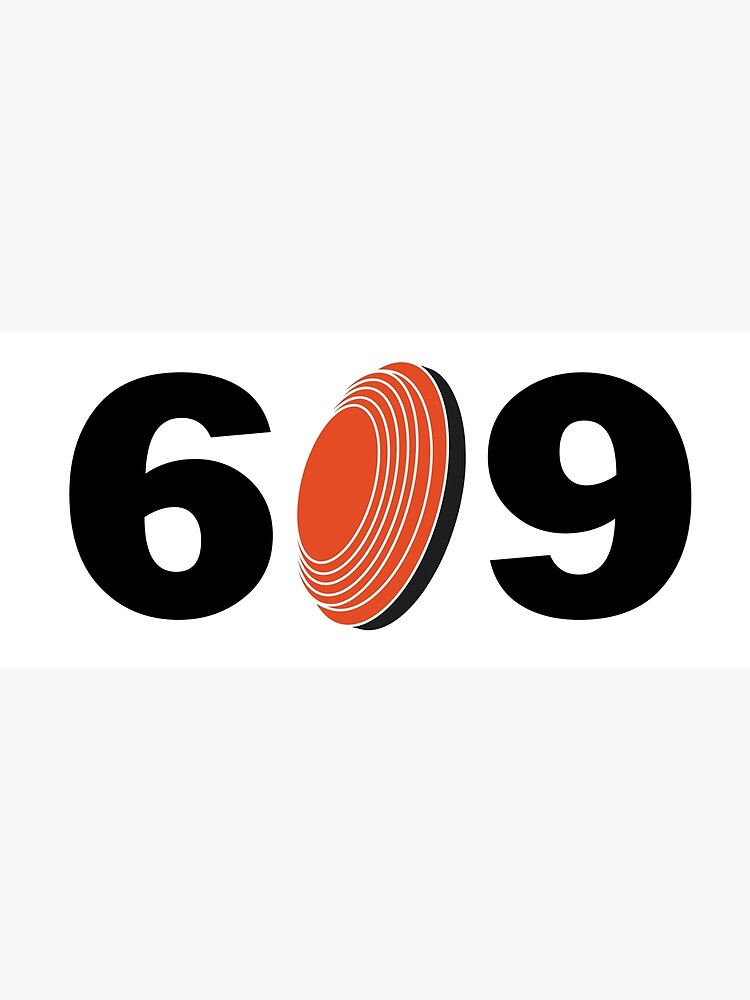"New Jersey 609 Clay Target Logo" Art Print by CrushLife | Redbubble