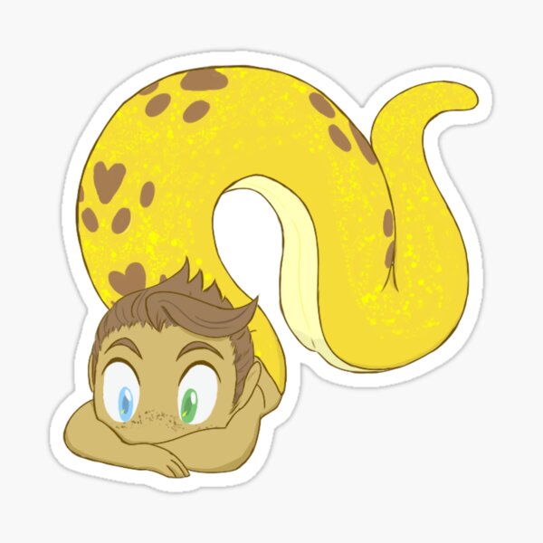 "Daydreaming Naga Timothy" Sticker for Sale by Shadowfear | Redbubble