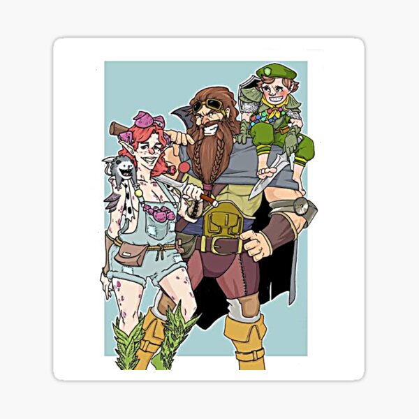 "Naddpod" Sticker by Inkrebel | Redbubble