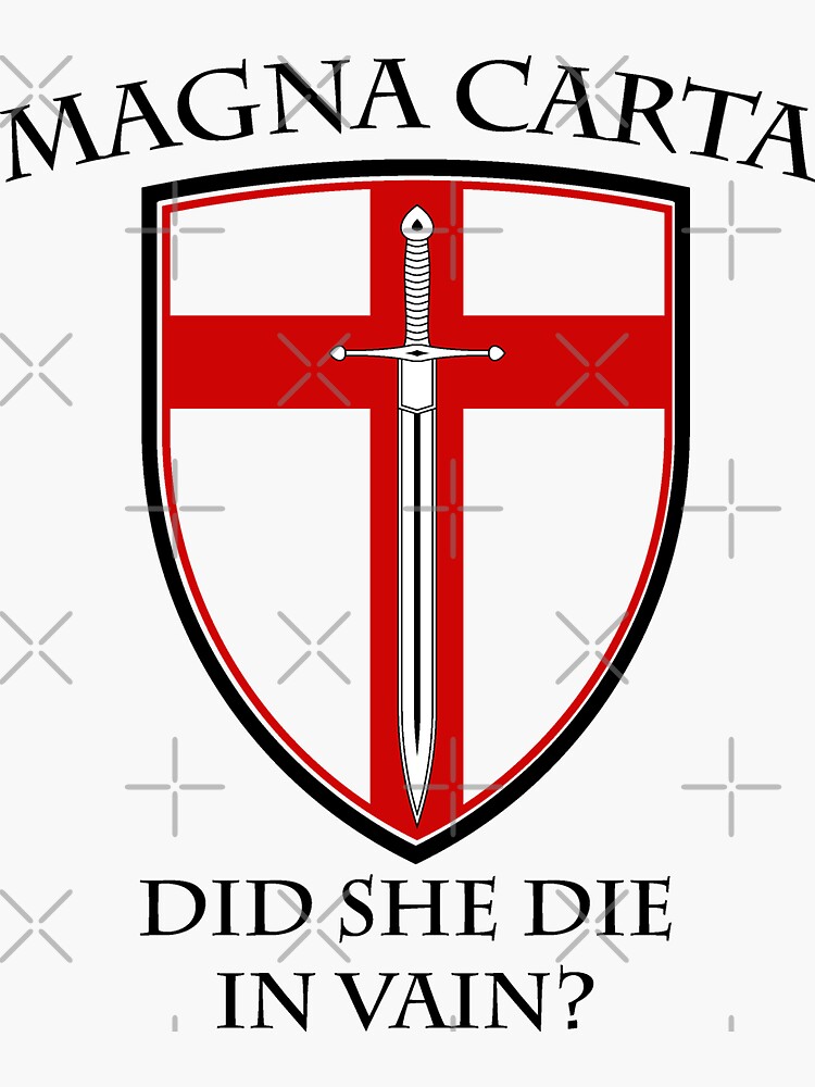 "Magna Carta" Sticker for Sale by Yorkiedesign | Redbubble