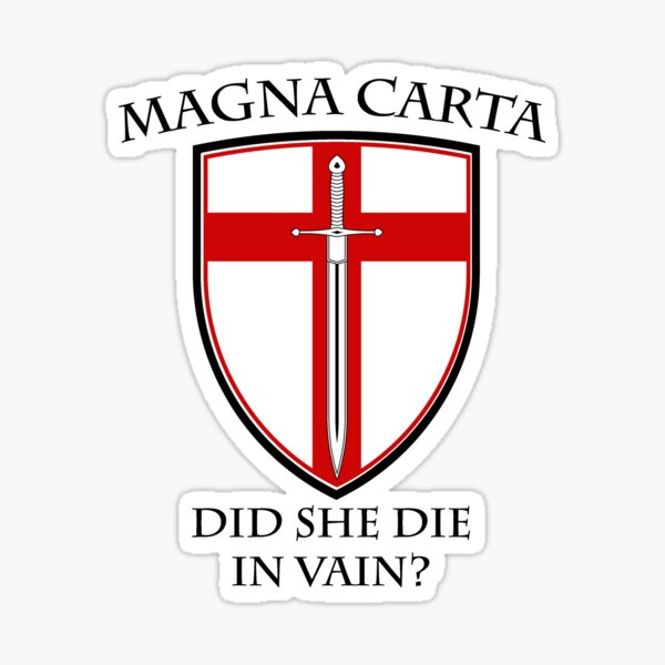 "Magna Carta" Sticker for Sale by Yorkiedesign | Redbubble