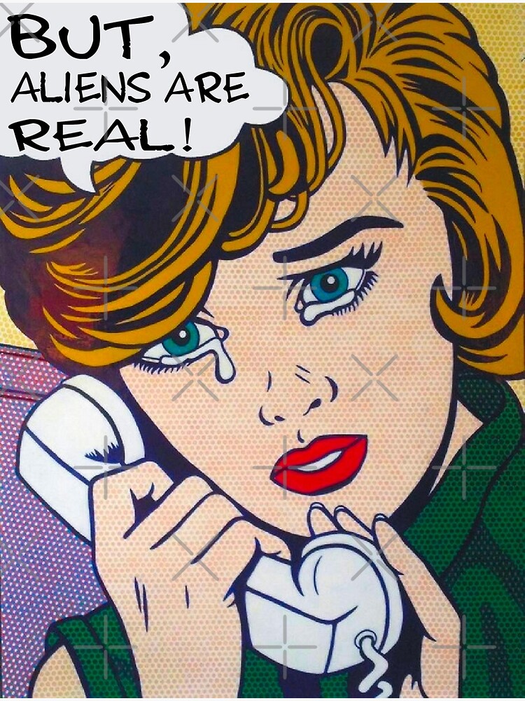 "Classic Coolio Aliens Are Real Pop Art" Art Print for Sale by ...