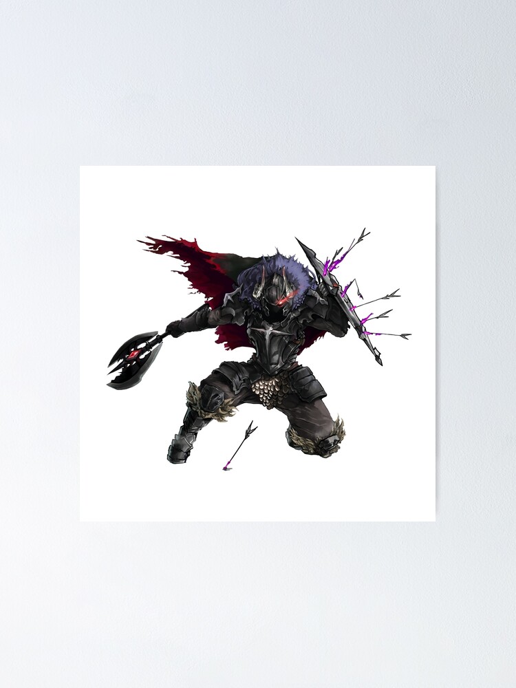 "Dark Corvus The Destroyer - Epic Seven" Poster for Sale by StellaTrove ...