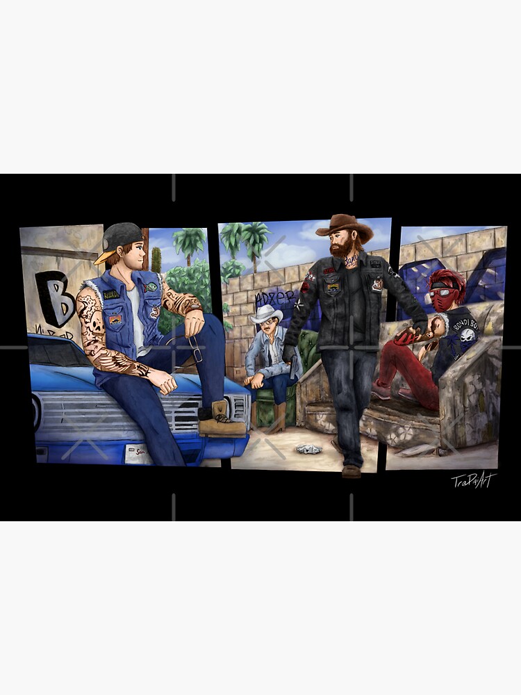 "BBMC Poster" Sticker by TraDigiArt | Redbubble