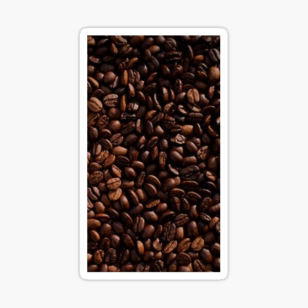 "Coffee beans" Sticker by EBPHOTOS | Redbubble