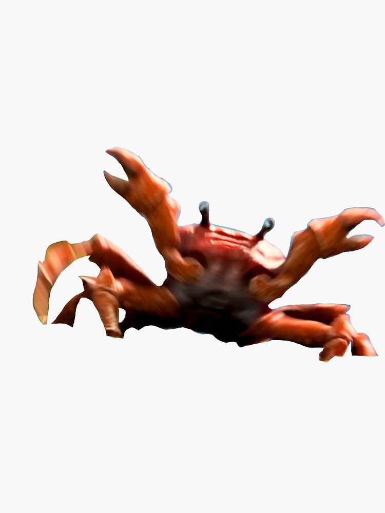 "Crab Rave" Sticker for Sale by Gatorfan420 | Redbubble