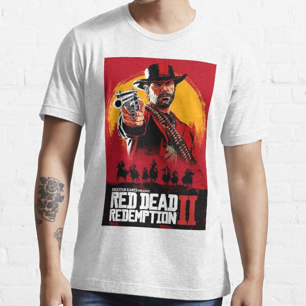 "Arthur Morgan Video Gaming Cover Poster" T-shirt for Sale by Vintage ...