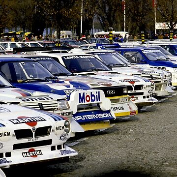 "Group B cars" Poster for Sale by KarmaRoots | Redbubble