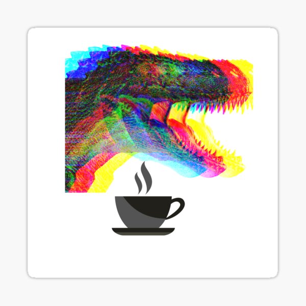 "coffeezilla" Sticker for Sale by click-designs | Redbubble