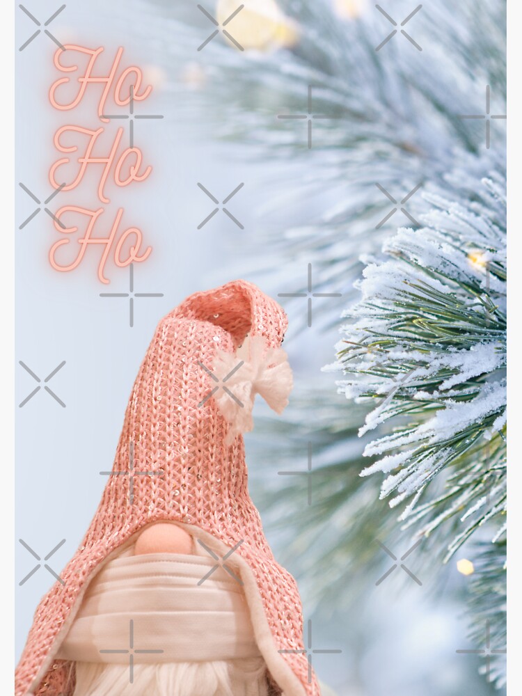 "HoHoHo" Sticker by joliartmedia | Redbubble