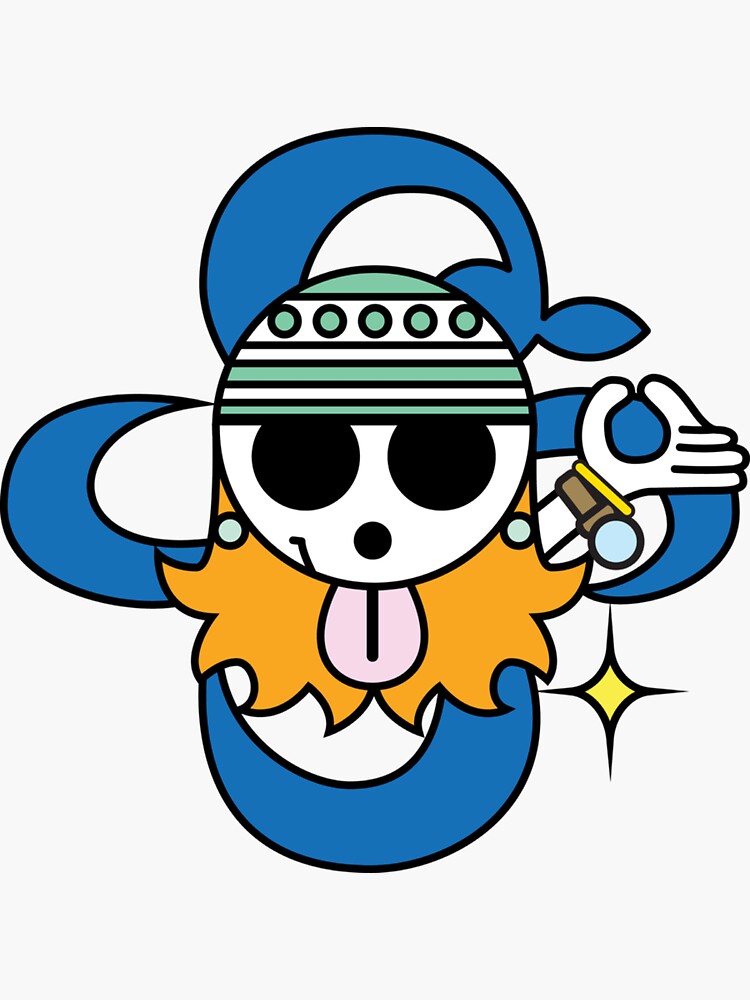 "Nami skull flag" Sticker by Floating12 | Redbubble