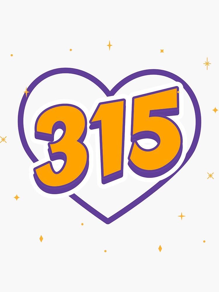 "315 Area Code" Sticker for Sale by techdave | Redbubble