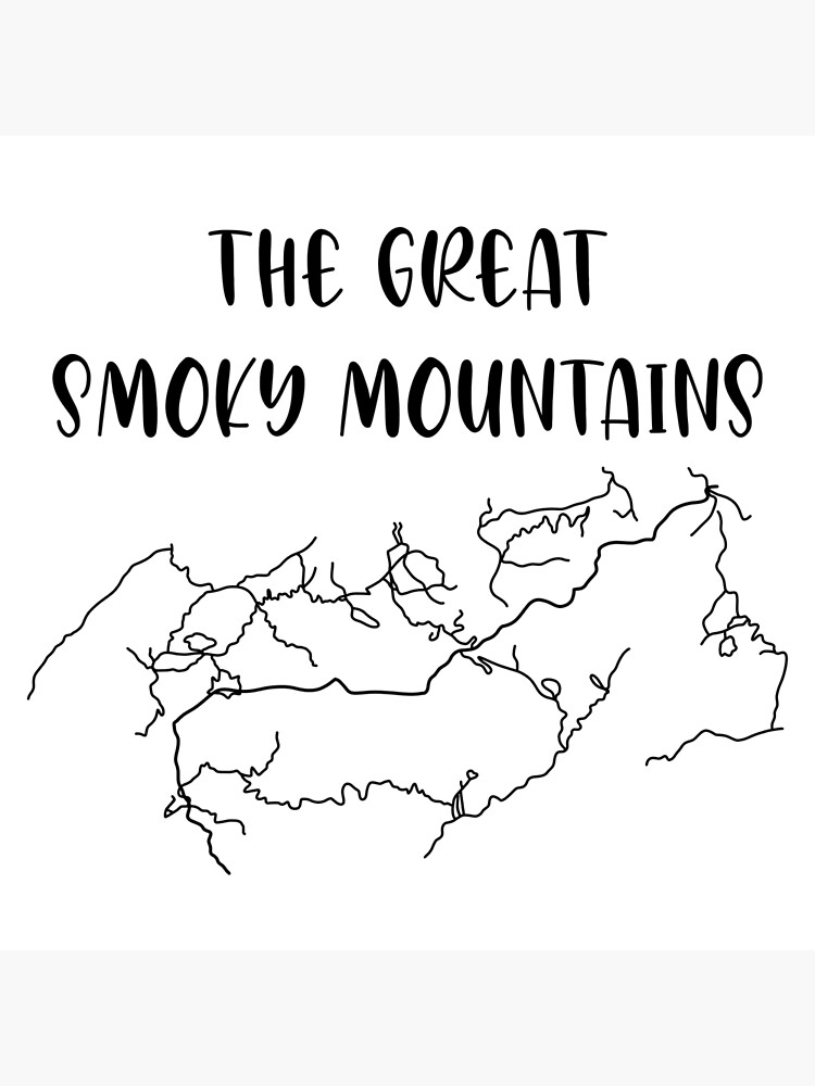 "The Great Smoky Mountains (1)" Poster for Sale by ArcherAshleyArt ...