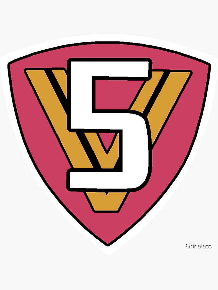 "Lightspeed Rescue - Rescue 5" Sticker for Sale by Grinalass | Redbubble