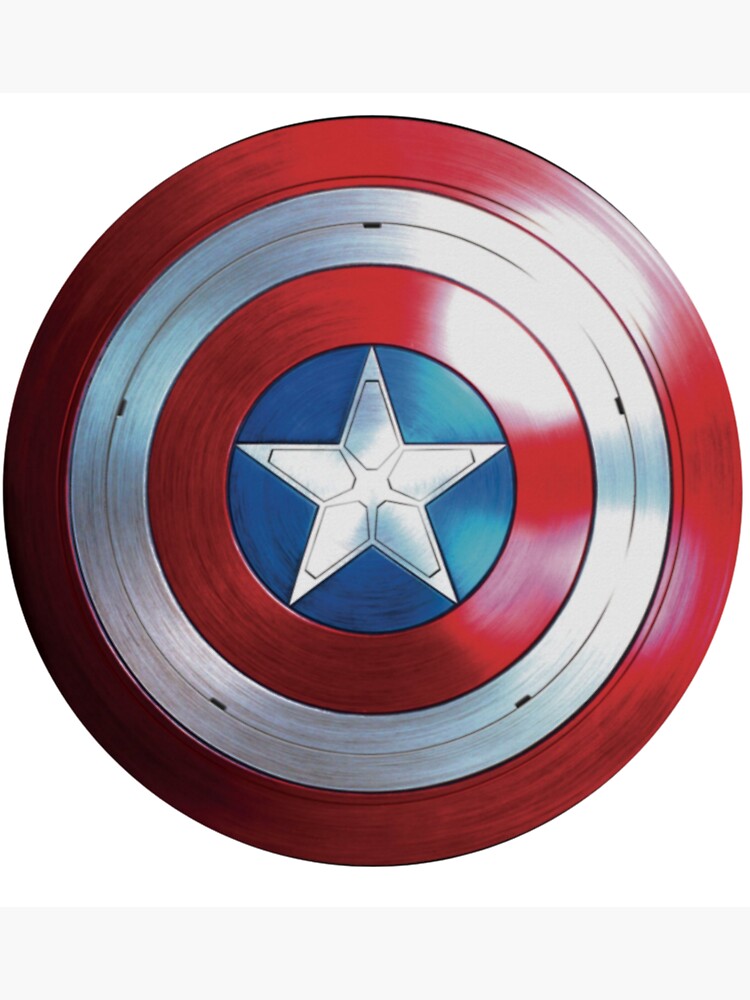 "Captain America Shield" Sticker for Sale by Megastore7 | Redbubble