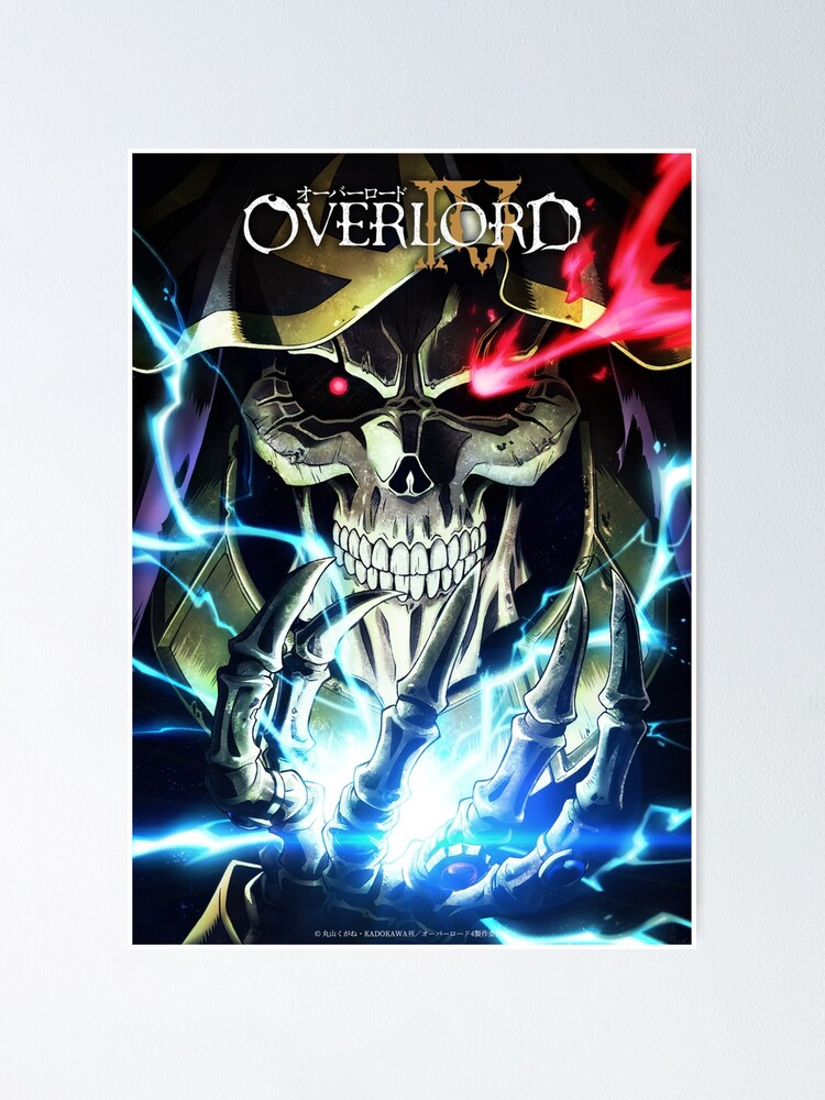 "Overlord Season 4 Anime Visual Art" Poster by Sayanora-01 | Redbubble