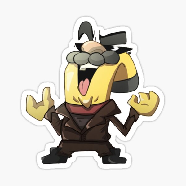 "Vince The Pencil (Evil Laugh)" Sticker for Sale by CreamNCheese ...