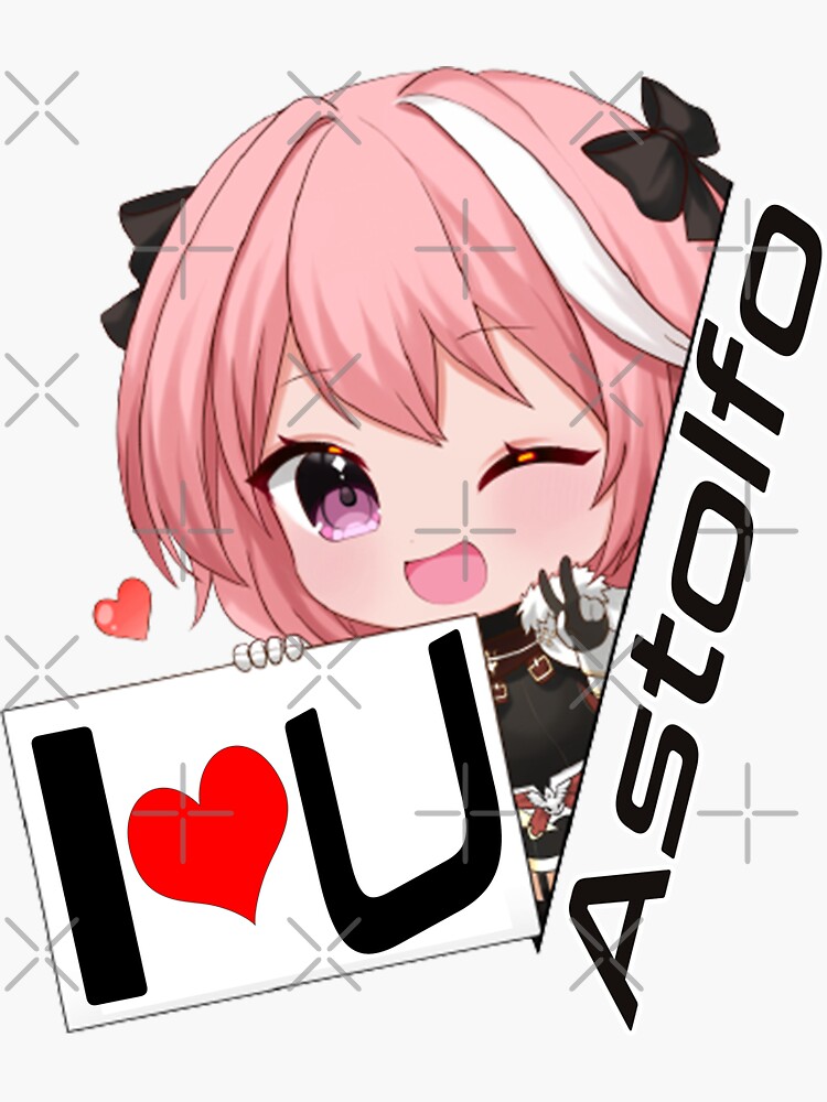 "Astolfo" Sticker for Sale by Aviirous | Redbubble