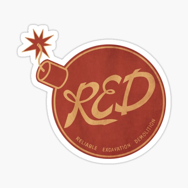 "TF2 RED Retro " Sticker for Sale by orange-banana | Redbubble