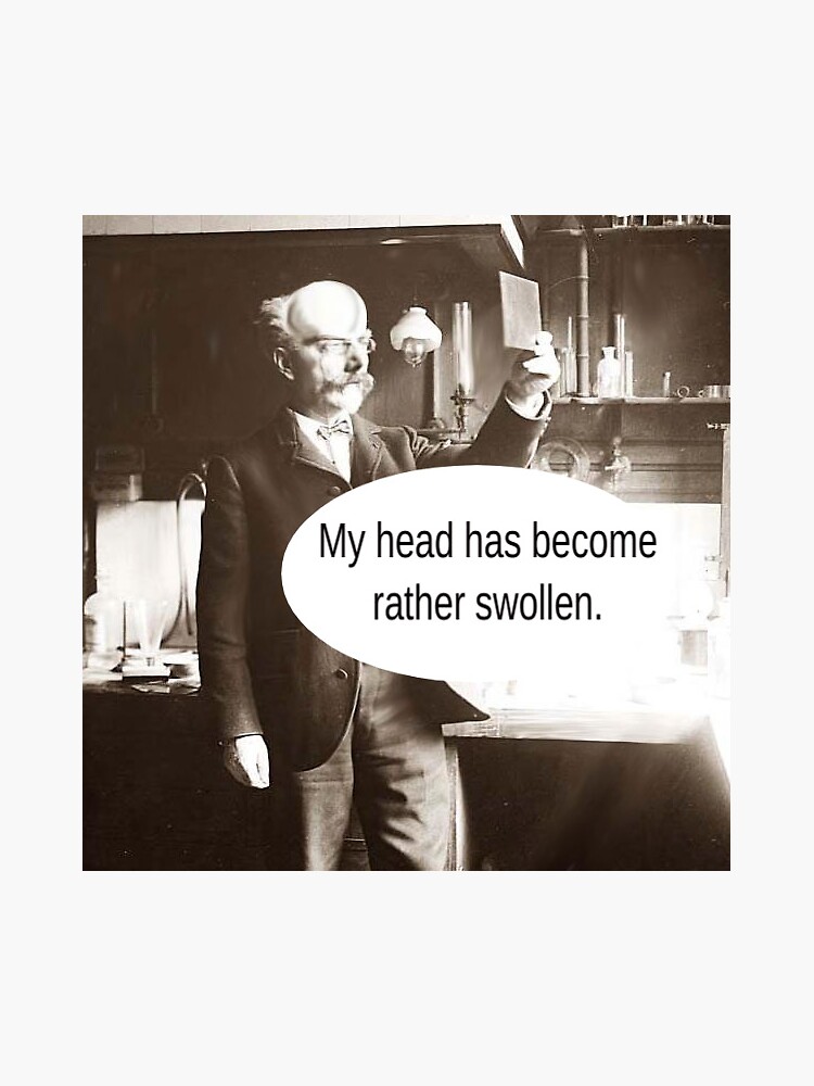 "Swollen Head" Sticker for Sale by RWCarpenter | Redbubble